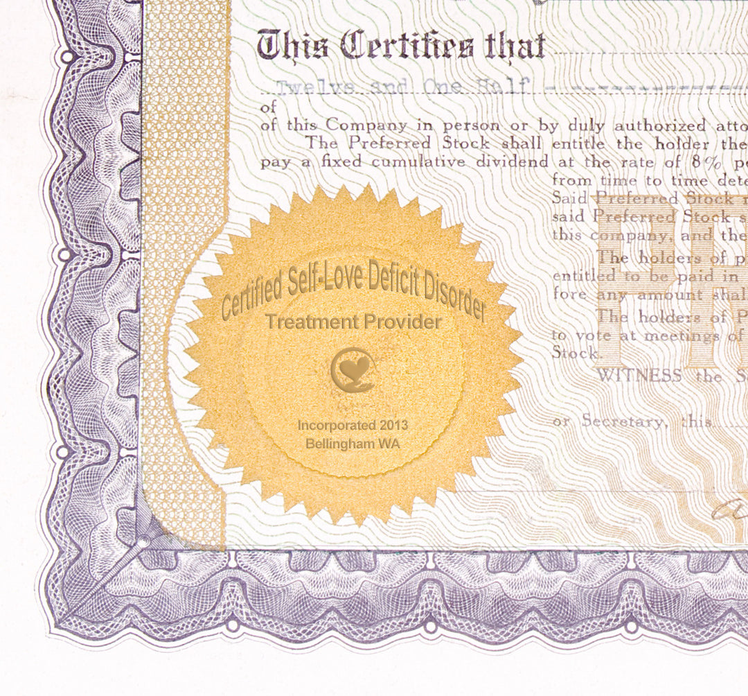 Self-Love Recovery Treatment Certification Program